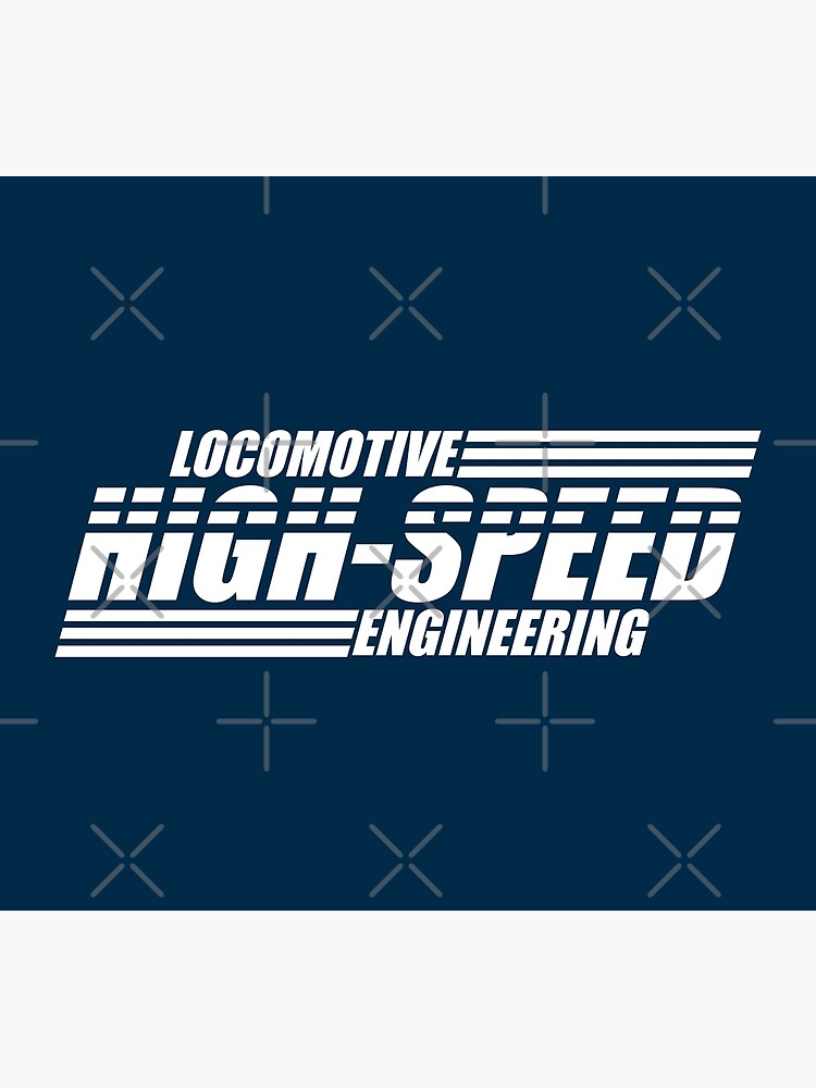 "Locomotive HIGH SPEED Engineering" Poster for Sale by TheRailStation | Redbubble