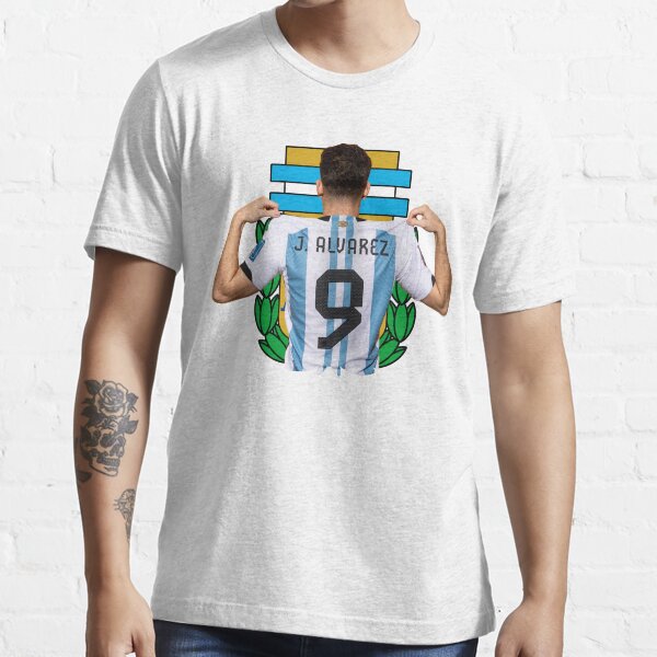 "JULIAN ALVAREZ ARGENTINA NATIONAL WORLD CUP 2022" T-shirt for Sale by ...