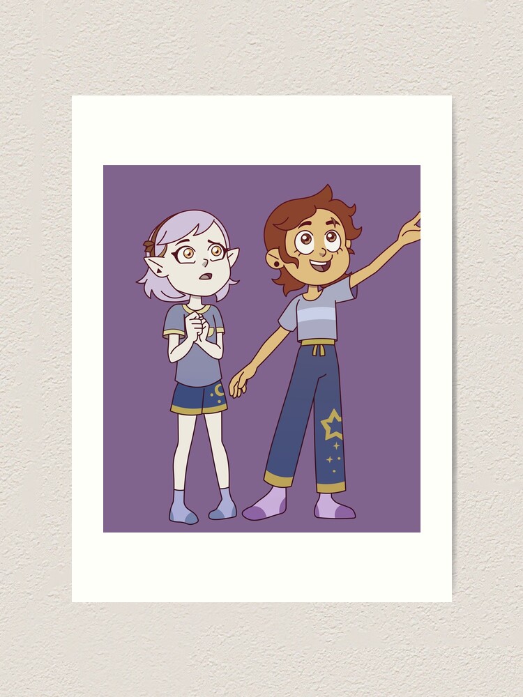 "Lumity | The Owl House" Art Print for Sale by artnchfck | Redbubble