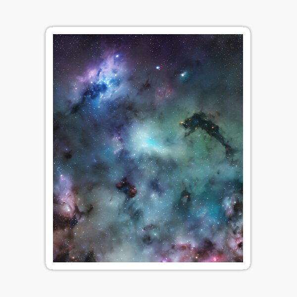 "Galaxy Nebula " Sticker for Sale by SpaceRipple | Redbubble