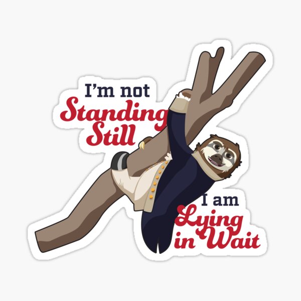 "Willing to Wait for It" Sticker for Sale by thsjstin | Redbubble