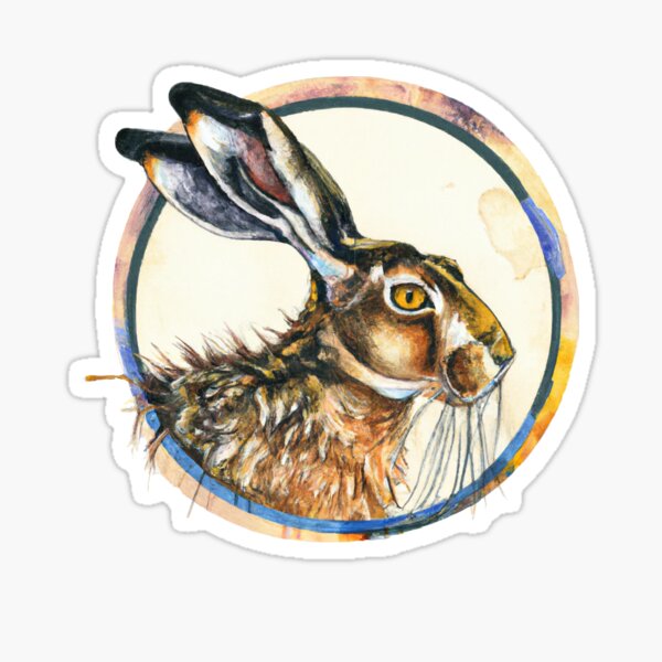 "[sticker] zodiac year of the rabbit" Sticker for Sale by perropals ...