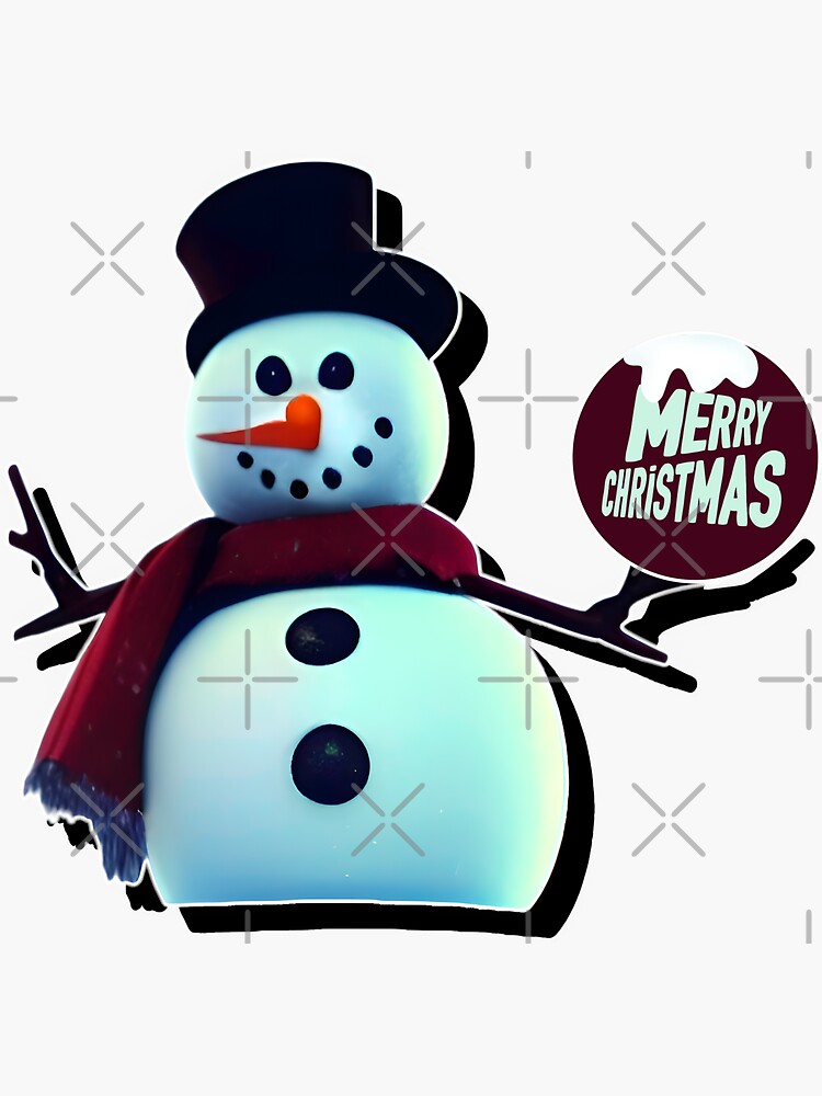 "Merry Christmas 2023 No30" Sticker for Sale by dida80 | Redbubble