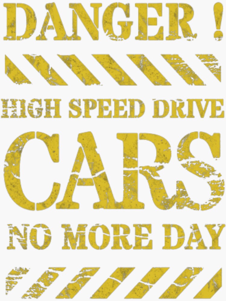 "cars words" Sticker for Sale by MEWORD | Redbubble