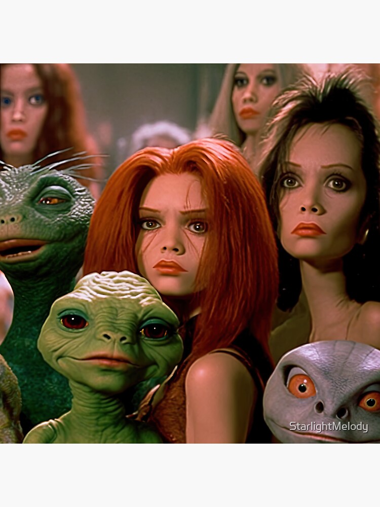 "The Spice Girls are Reptoids" Sticker by StarlightMelody | Redbubble