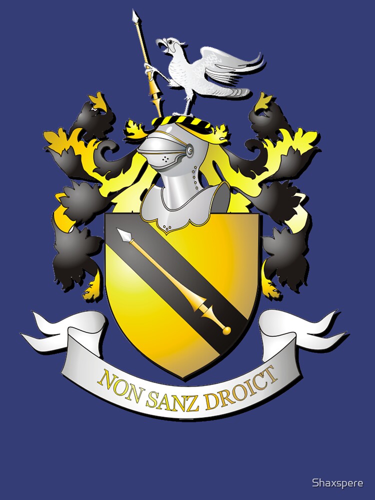 "Shakespeare Family Coat of Arms" T-shirt for Sale by Shaxspere ...