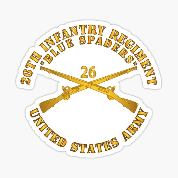 "Army - 26th Infantry Regiment - Blue Spaders w Infantry Br X 300 ...