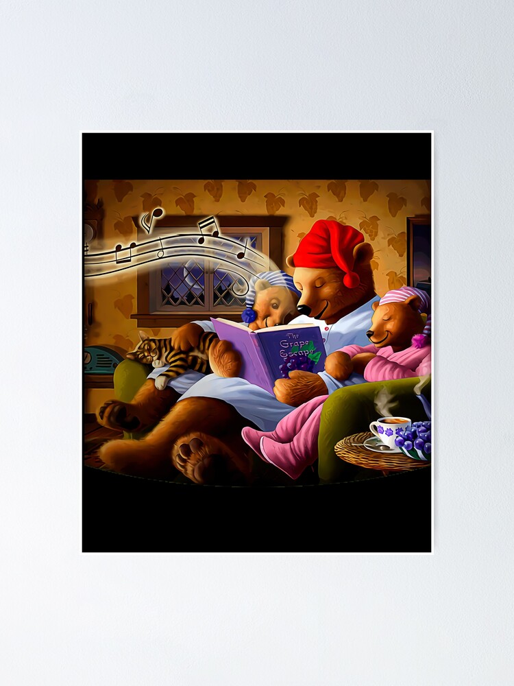 "celestial seasoning sleepytime tea bear" Poster for Sale by DierkKeil ...