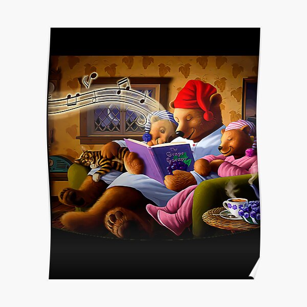 "celestial seasoning sleepytime tea bear" Poster for Sale by DierkKeil ...