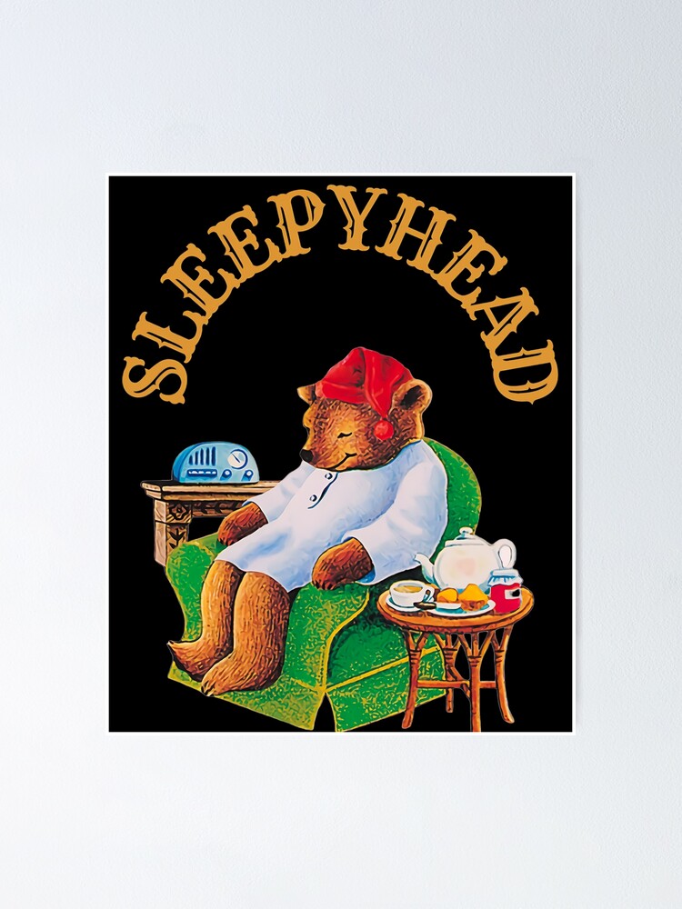 "celestial seasoning sleepytime tea bear" Poster for Sale by DierkKeil ...
