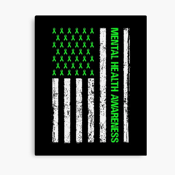 "Mental Health Awareness Flag, Be Positive,Mental Health, Self Love ...