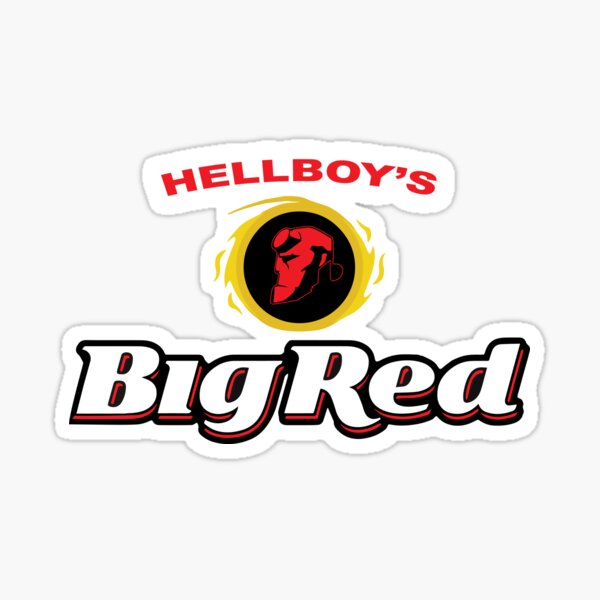 "Big Red" Sticker for Sale by InsomniaStudios | Redbubble