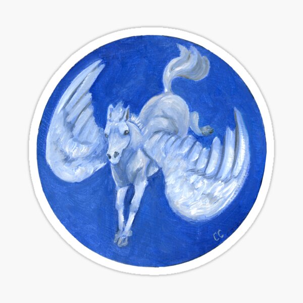 "Pegasus" Sticker for Sale by rjdaae | Redbubble