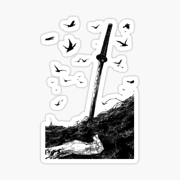 "vagabond" Sticker for Sale by salgado99 | Redbubble