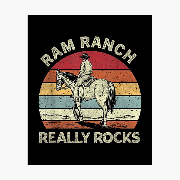 Impression photo « Bélier Ranch Bélier Ranch Bélier Ranch Bélier Ranch ...