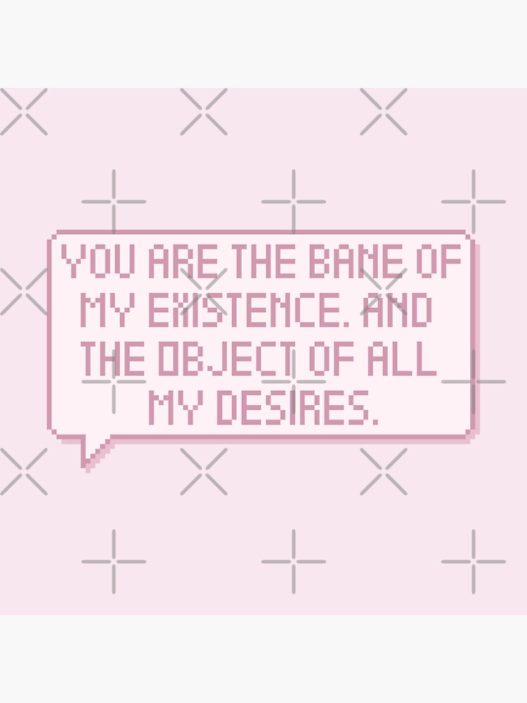 "Bridgerton Anthony 'Bane of My Existence' Quote" Poster for Sale by ...