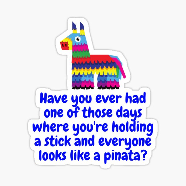 "Pinata" Sticker for Sale by Miralitt | Redbubble