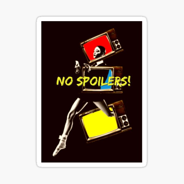 "Film _ TV Review - No Spoilers! " Sticker for Sale by evansconner ...