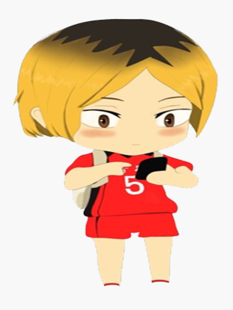 "Chibi anime Haikyuu, kenma kozume" Sticker for Sale by LinaMercata0428 ...