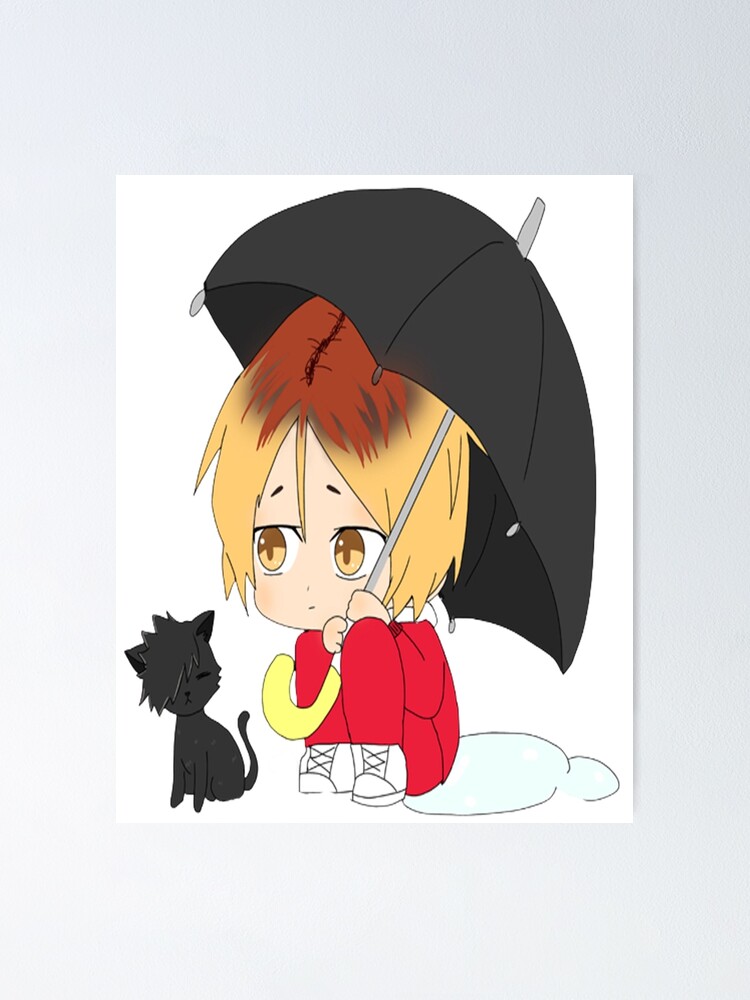 "Chibi anime Haikyuu, kenma kozume" Poster for Sale by LinaMercata0428 ...