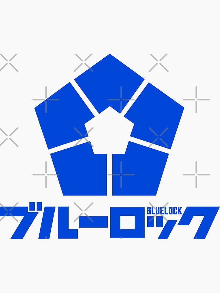 "Blue Lock Logo - Soccer Sports Anime " Sticker for Sale by T-TEES ...