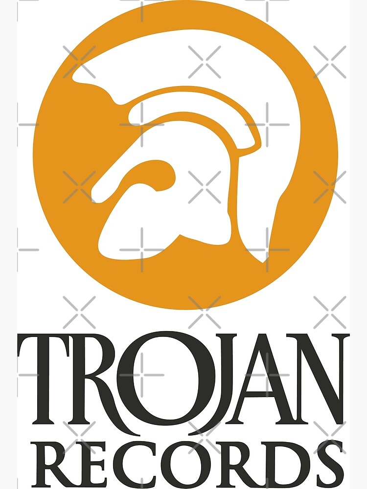 "Trojan Records Logo - Early Reggae" Poster for Sale by Stoba74 | Redbubble
