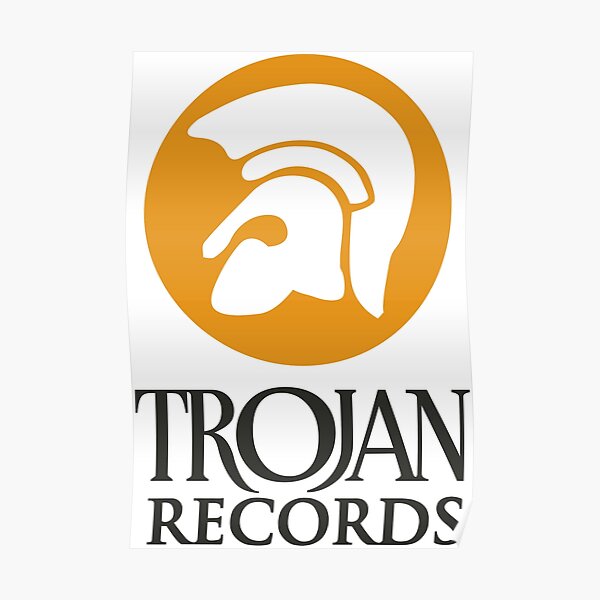 "Trojan Records Logo - Early Reggae" Poster for Sale by Stoba74 | Redbubble