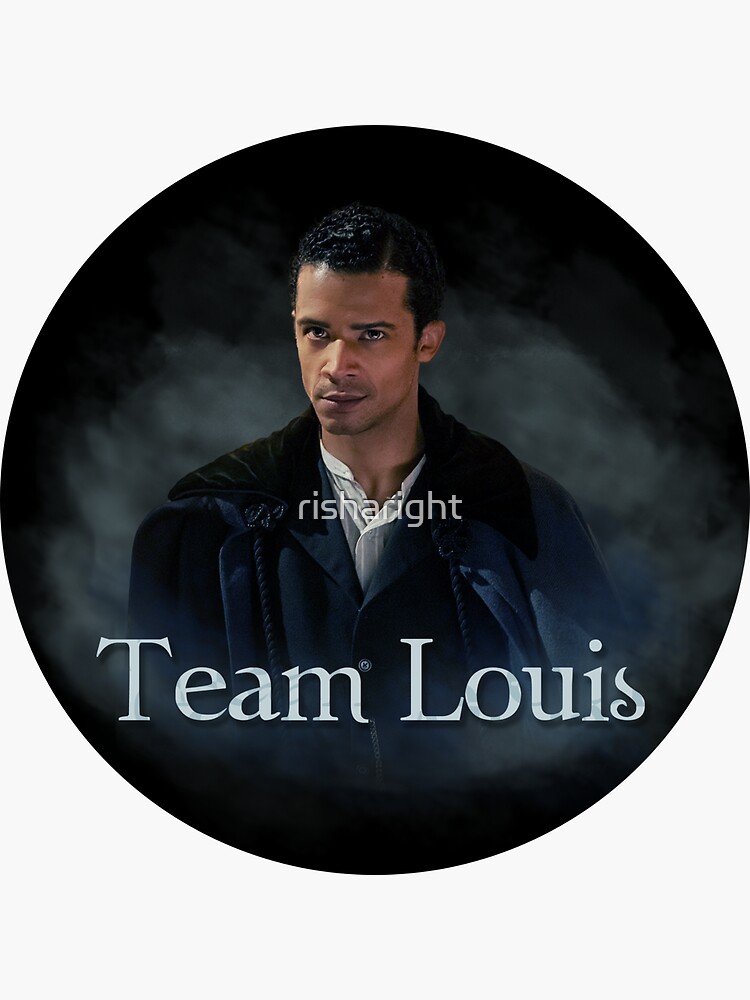 "Team Louis" Sticker for Sale by risharight | Redbubble