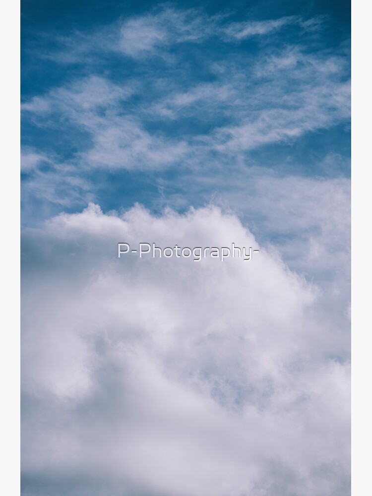 "white floof aka clouds" Sticker for Sale by P-Photography- | Redbubble