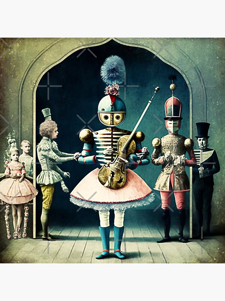 "THE NUTCRACKER SUITE COLLAGE Mid journey Ai Art" Art Print for Sale by ...