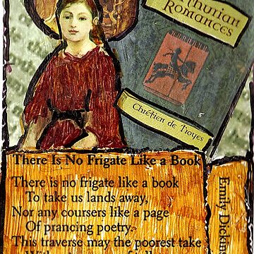 "There Is No Frigate Like A Book.." Framed Art Print for Sale by ...