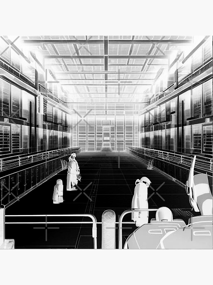 "Technological prison" Sticker for Sale by AIGenArtwork | Redbubble