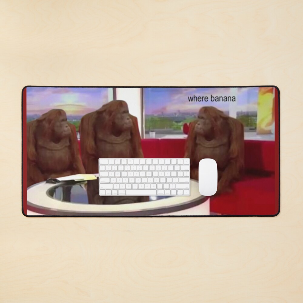 "Where Banana Meme" Poster for Sale by Psyche-Lab | Redbubble