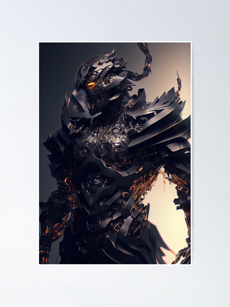 "Hyper realistic cyborg v3" Poster for Sale by michae1l | Redbubble