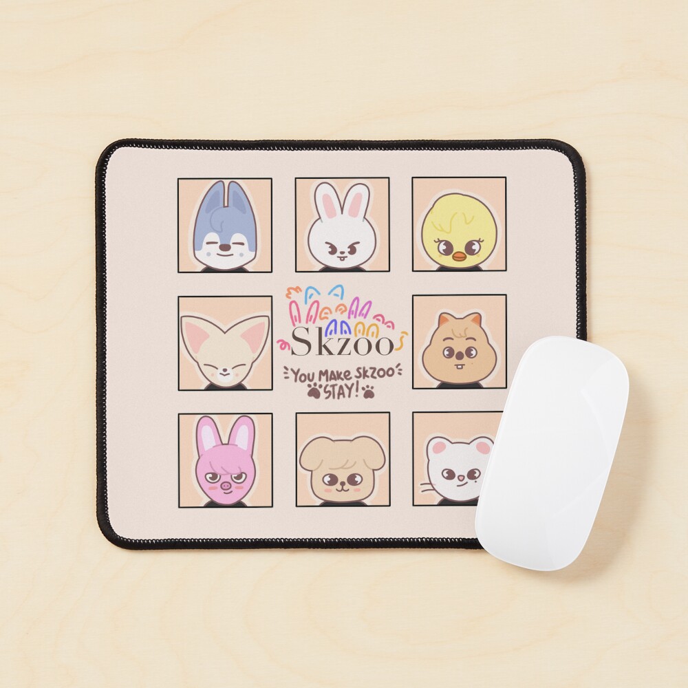"Stray kids - skzoo" Art Board Print by MomosDrawing | Redbubble