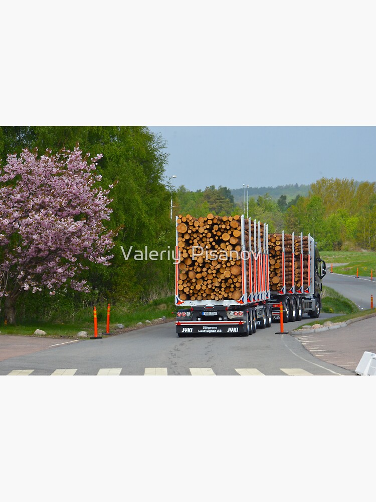 "Construction truck Volvo FH16 750" Sticker by pisanoff | Redbubble