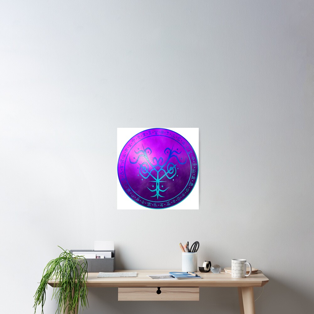 "Sigil for protection, and to ward off negative energies" Poster for ...