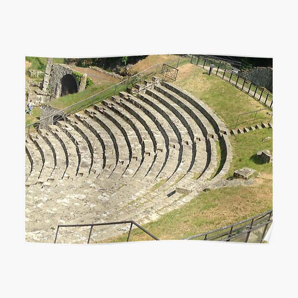 "Amphitheater outside of Florence" Poster for Sale by MaggieoftheOwls ...