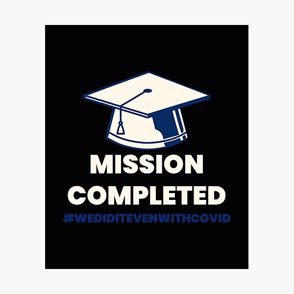 Lámina fotográfica «Ropa de graduación "Misión completada"» de ...