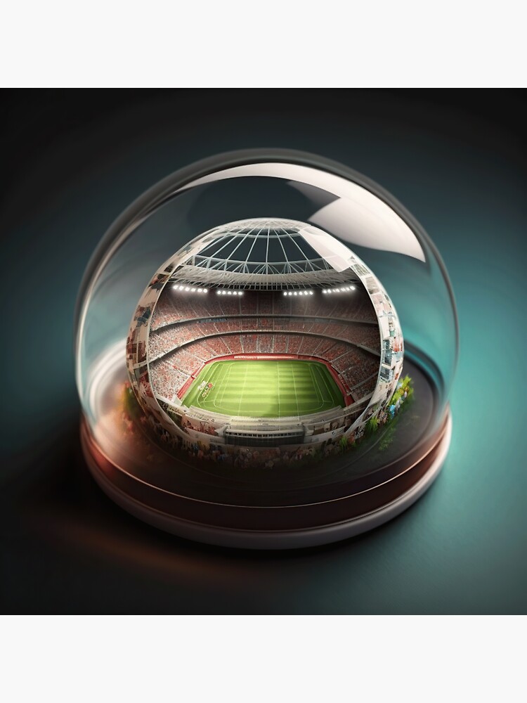 "Minature Futbol Soccer Stadium" Sticker for Sale by Mr-Ordinary ...