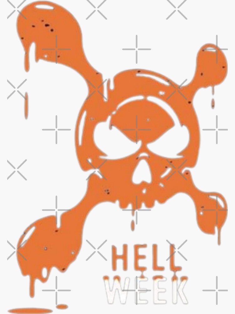 "Orangetheory | Orange theory fitness - Hell Week " Sticker for Sale by ...