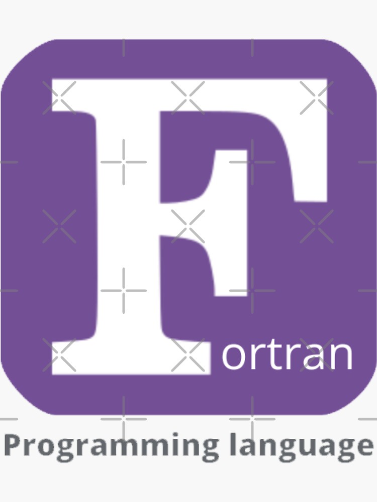 "Retro Fortran 56" Sticker for Sale by DLutfy | Redbubble