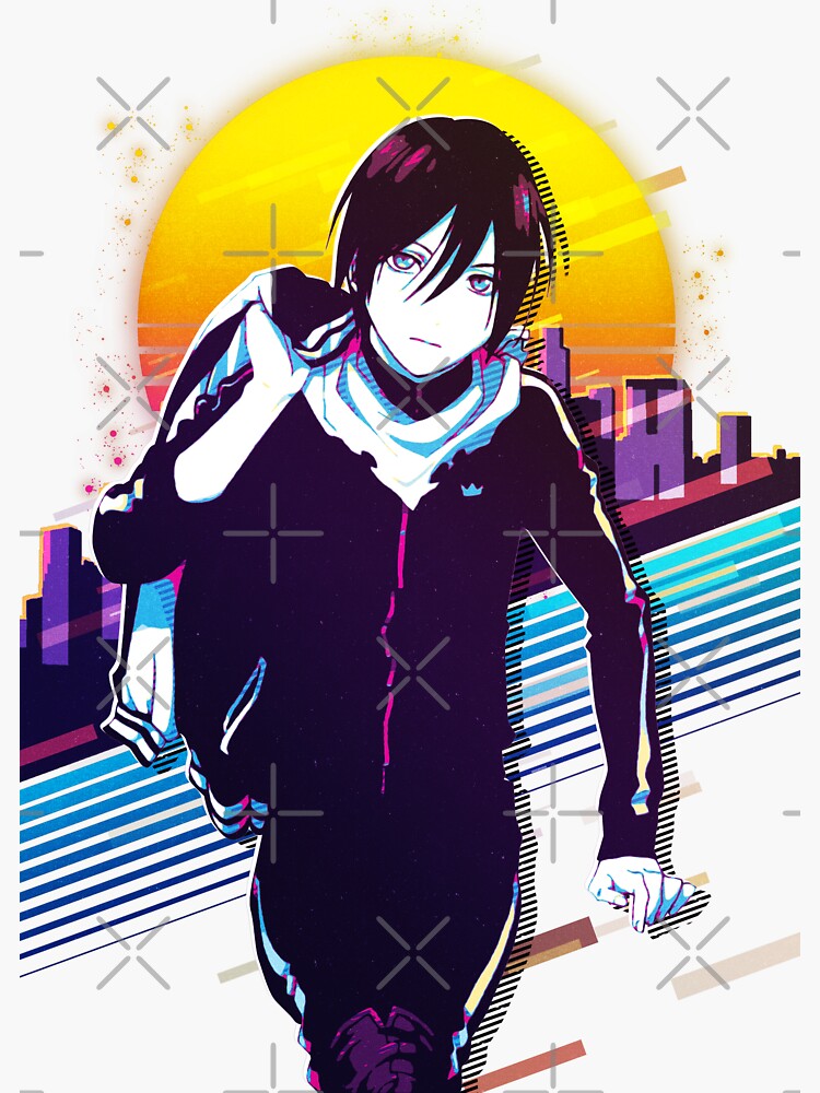 "Yato" Sticker for Sale by 80sRetroArt | Redbubble