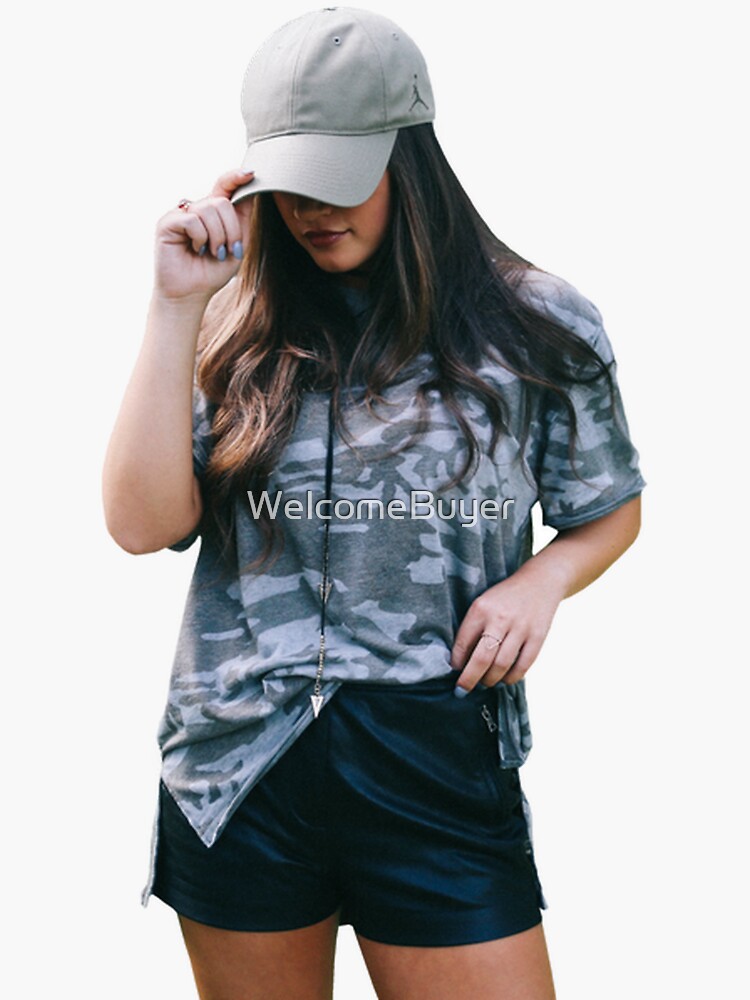 "Girl Clicking A Picture With Cool Style" Sticker for Sale by ...