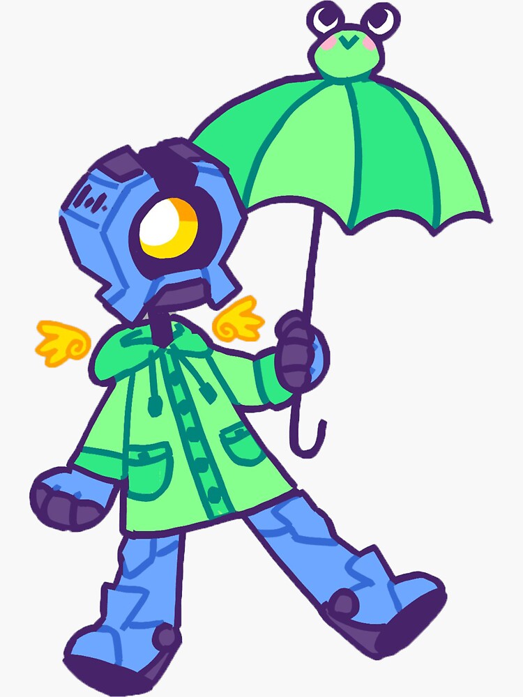 Pegatina « Ultrakill V1 Chibi» de Barakat-shop | Redbubble