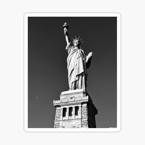 "Lady Liberty " Sticker for Sale by danielsnaps | Redbubble