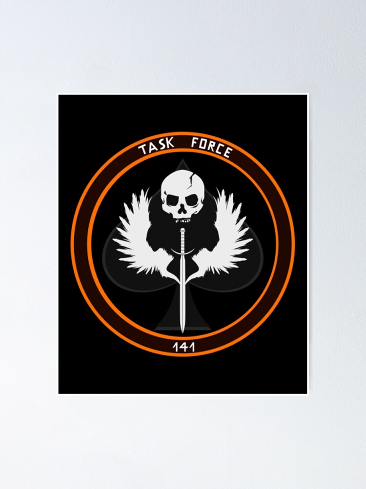 "task force 141 - tf141" Poster for Sale by TheBestArt2022 | Redbubble
