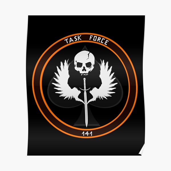 "task force 141 - tf141" Poster for Sale by TheBestArt2022 | Redbubble