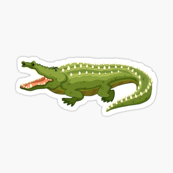 "Alligator" Sticker for Sale by Unindiv | Redbubble