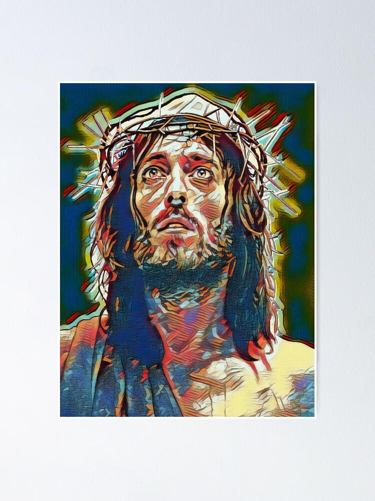 "Jesus of Nazareth" Poster for Sale by deusrex007 | Redbubble